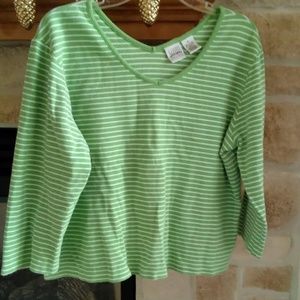 jason maxwell | Tops | Jason Maxwell Vneck Striped Tee | Poshmark